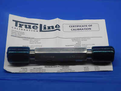 1 3/16 16 UN 2A SPECIAL SET THREAD PLUG GAGE 1.1875 GO NOGO 1.1469 1. ...