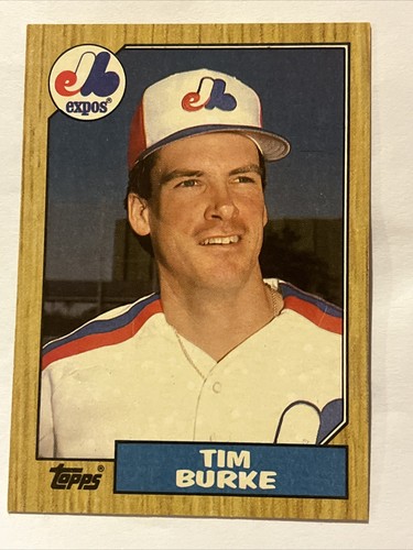 1987 Topps #624 Tim Burke Montreal Expos | eBay
