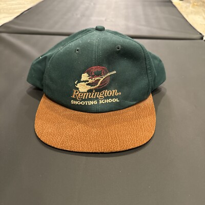 VTG Remington Shooting School Embroidered USA Green Brown Rare ...