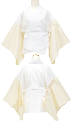 Japanese Women's Kimono inner under wear Han Juban Uso-tsuki Yuzen ...