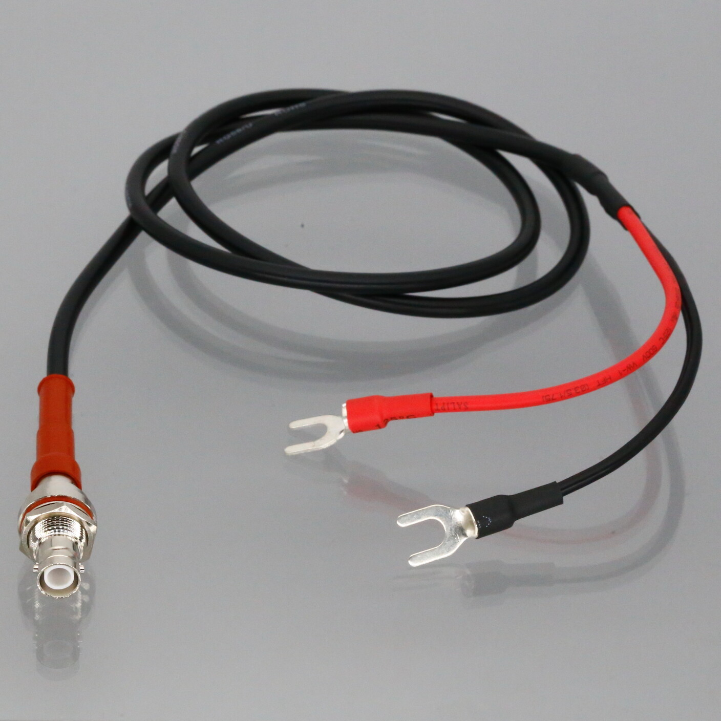 High Voltage SHV 5KV 5000V Male Pin to U Spade Fork RG58 Splitter Cable ...