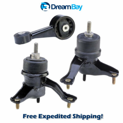 08-13 for Toyota Highlander 3.5L Engine, Trans & Torque Strut Mount Set ...