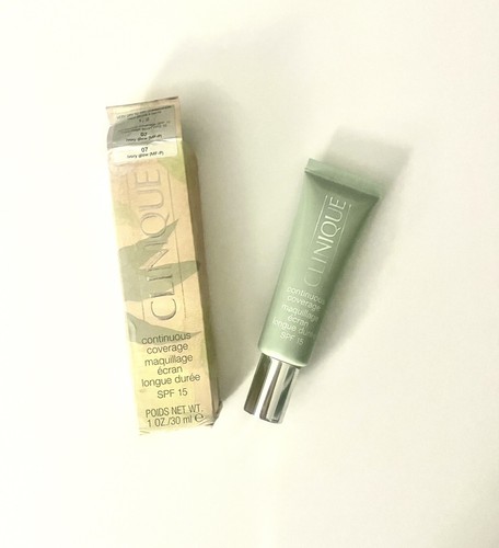 Clinique Continuous Coverage Makeup SPF 15 #07 IVORY GLOW 1oz./30 ml ...