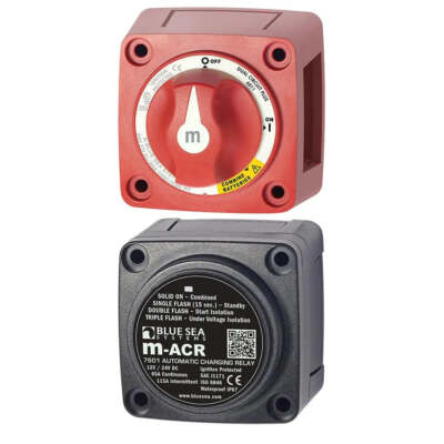 Blue Sea Mini Add-A-Battery Kit 65A | eBay