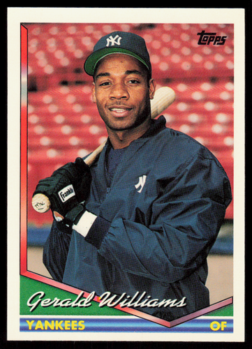 1994 Topps 383 Gerald Williams New York Yankees | eBay
