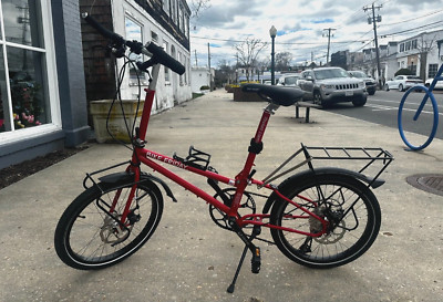 Bike Friday folding bike 20" steel frame red | eBay