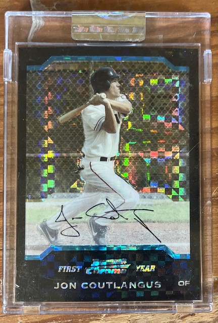 2004 Bowman Chrome - First Year X-Fractor #248 Jon Coutlangus /172 (RC ...