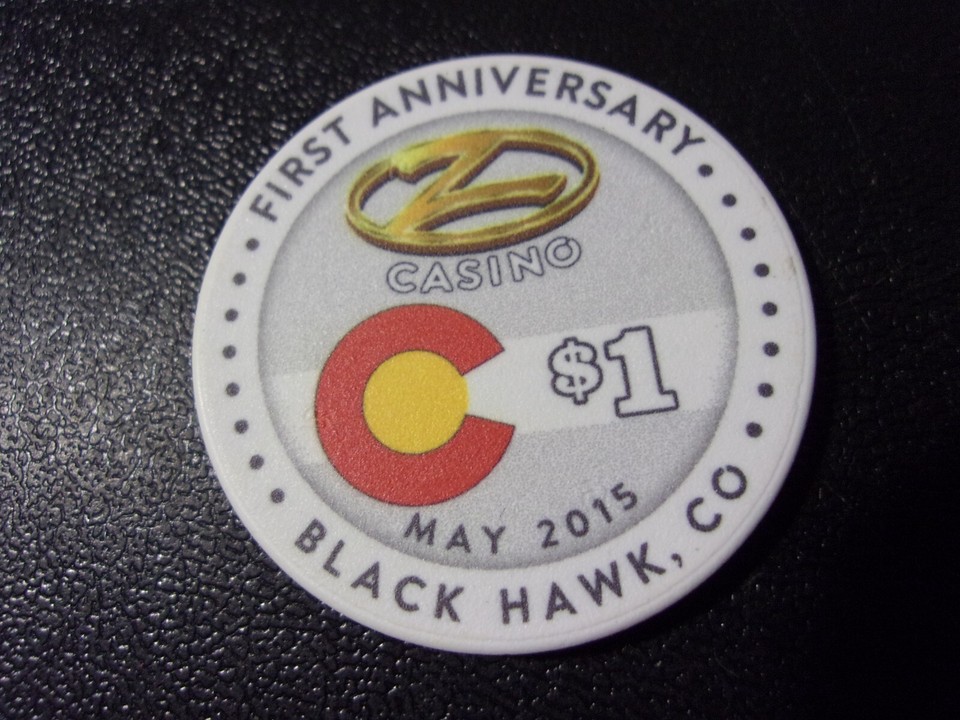 Z HOTEL CASINO $1 hotel casino gaming poker chip - Black Hawk, CO | eBay
