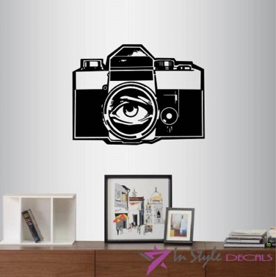 Vinyl Decal Photography Photo Camera Lens Studio Photographer Wall ...