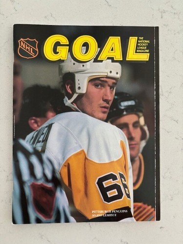 Goal Magazine, Hartford Whalers vs. Pittsburgh Penguins, December 8 ...