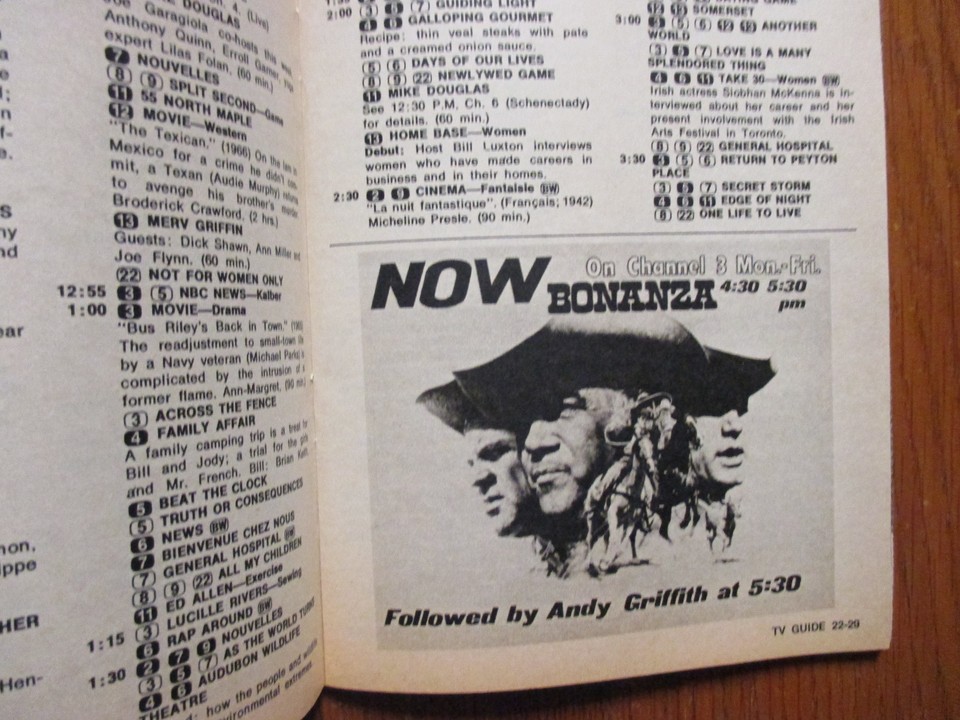 Feb. 10, 1973 TV Guide(ADRIENNE BARBEAU/PAUL LYNDE/JOHN CALVIN/DUKE ...