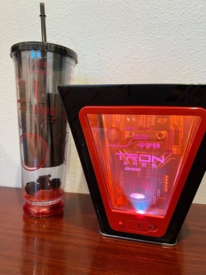 Tron Ares LED Circuit Board Popcorn Bucket & Tumbler Combo Regal SHIPS ...