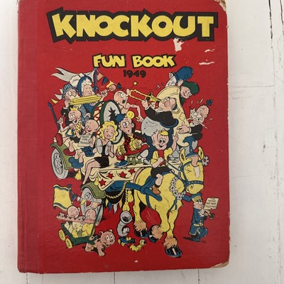 Vintage Knockout Fun Book 1949 Unclipped | eBay UK