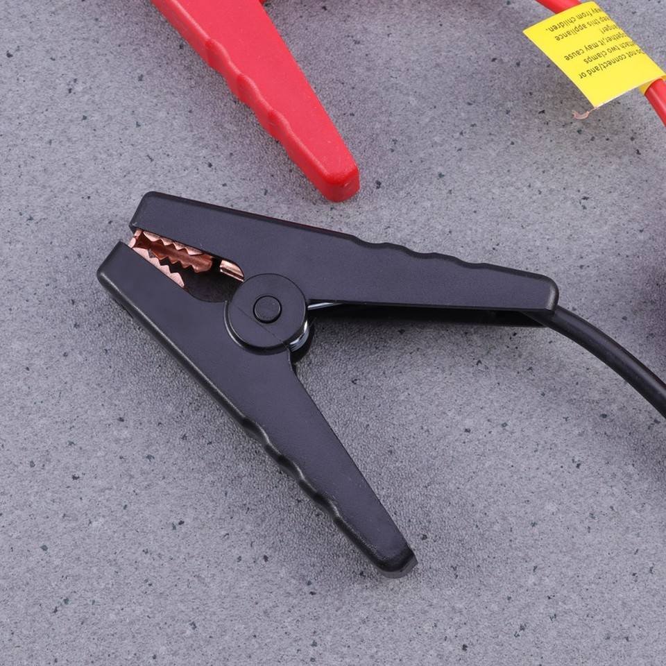 12V Car Jump Starter Clip Emergency Start Power Cable Clamp Anti ...