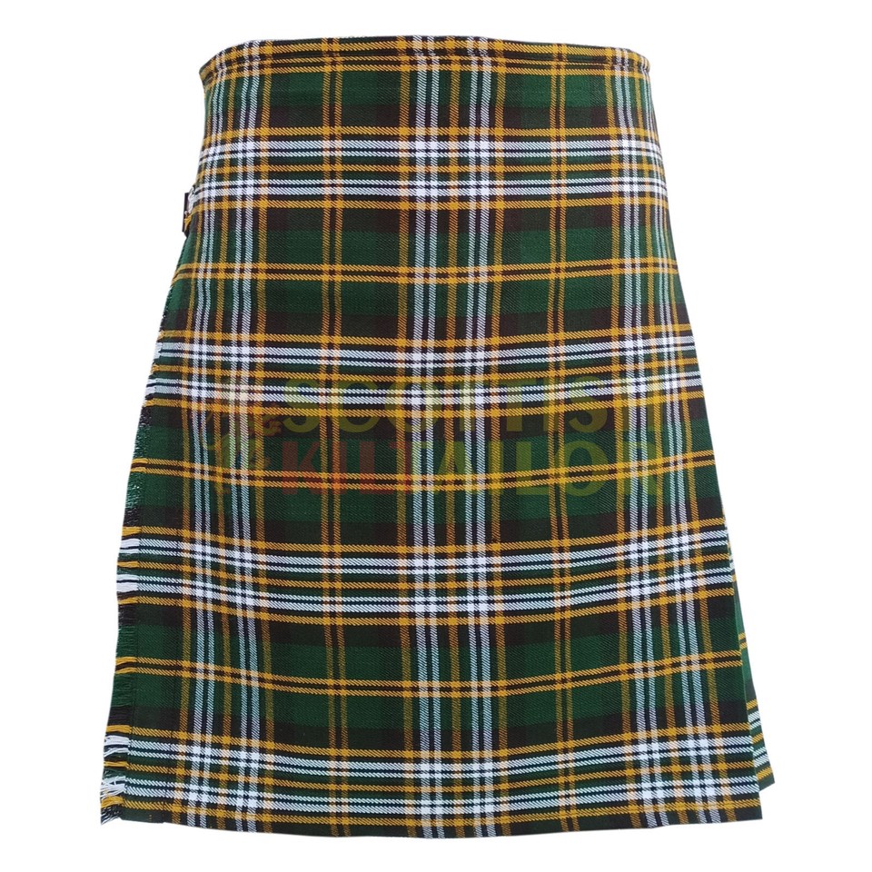 Scottish Handmade Traditional Heritage of Ireland Tartan Kilt &Custom ...