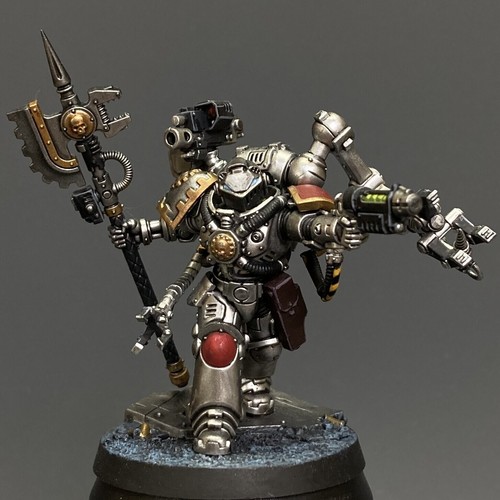 Warhammer 40K PAINTED Primaris Techmarine - Space Marines MECHANIC HQ w ...