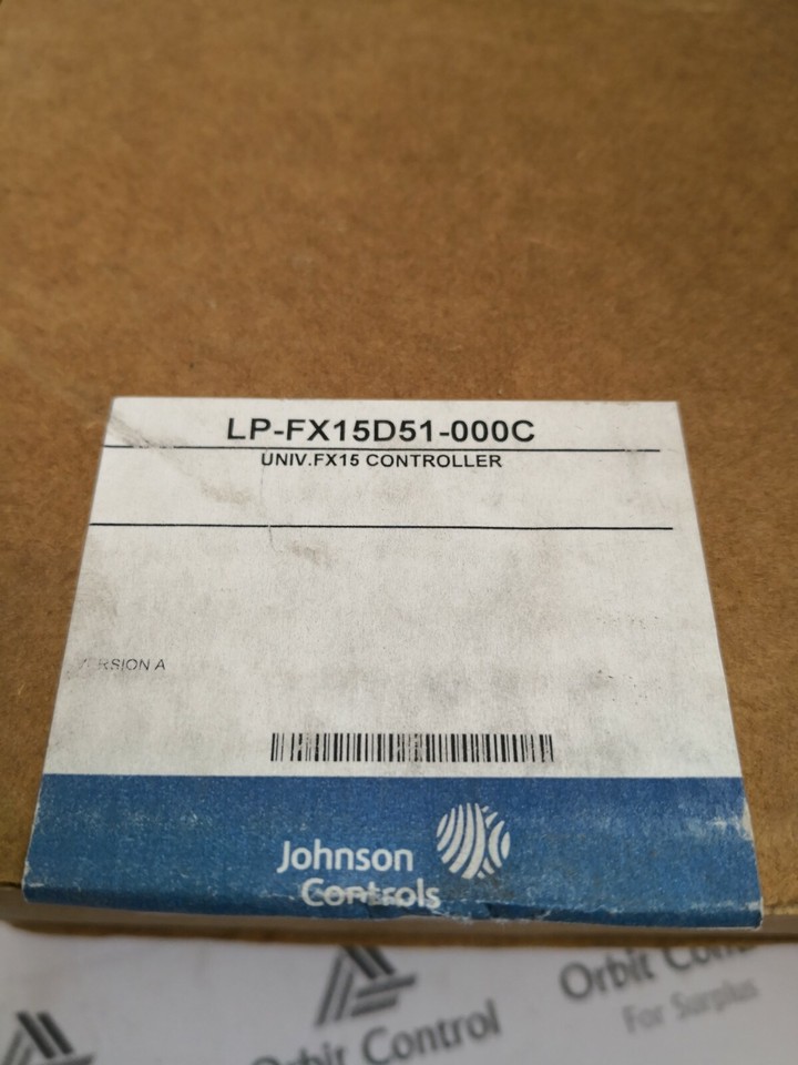 FX15 Johnson Controls LP-FX15D51-000C Ver. A Universal Controller | eBay