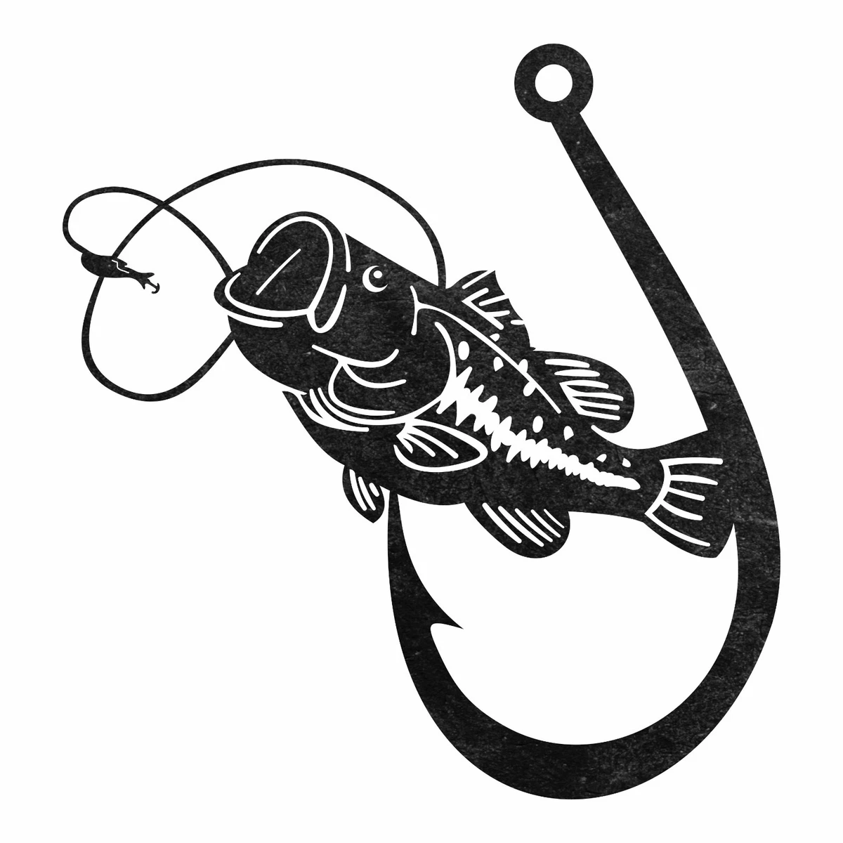 Fishing Hook With Line Clip Art
