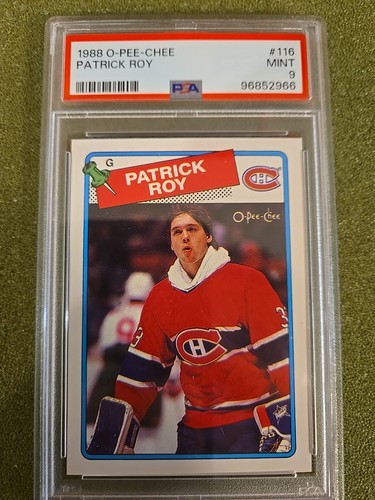 Patrick Roy O Pee Chee 1988-89 PSA 9 Mint | eBay