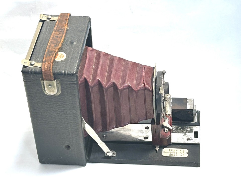 Vintage 1908 Kodak Premo Folding Camera Red Bellows Rare Rochester Optical Co. | eBay