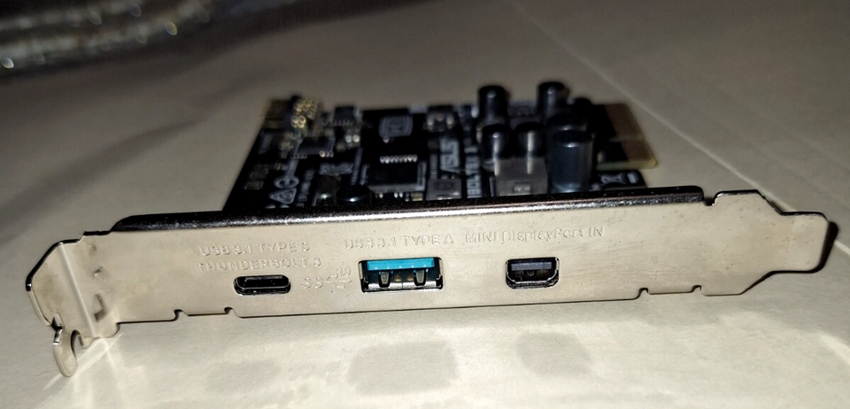 For ASUS ThunderboltEX 3 PCI-E Expansion Card Supports X99/ X299/ C422 chipset | eBay