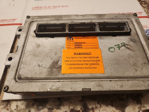 02 DODGE DAKOTA 3.9 Engine Computer AT ECM ECU Module PCM 56040302AG | eBay