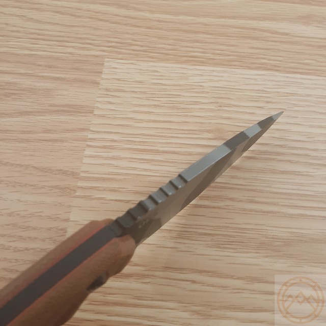 Tops Knives Cut Combat Drop Point Tan Handle Fixed Blade Knife Cut-40 ...