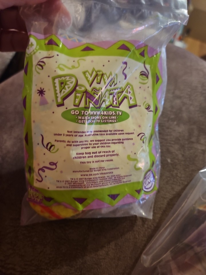 VIVA PINATA COCOADILE 2007 BURGER KING KIDS CLUB TOY | eBay