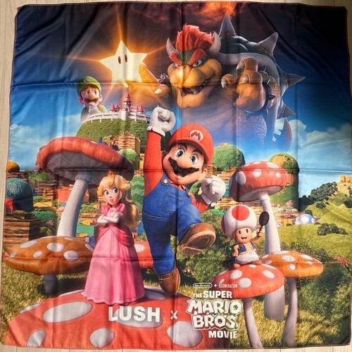 Super Rare] LUSH x Super Mario Bros. Limited Edition Knot Wrap 100× ...