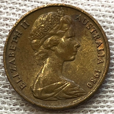 Australia / 1 Cent / 1980 / KM#62 / World Coin / (03-0598) | eBay