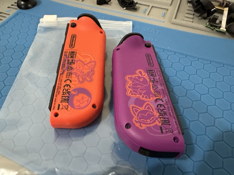 Pokémon Hall Effect Nintendo Switch Joy Con Set | eBay