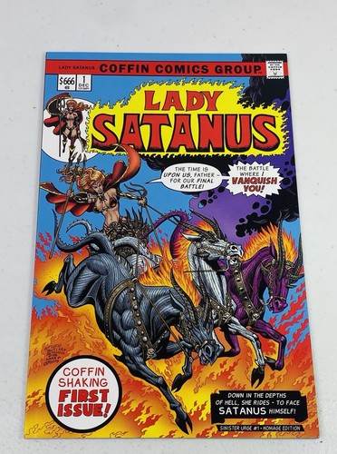 LADY SATANUS: SINISTER URGE #1 - HOMAGE STEVEN BUTLER EDITION ...
