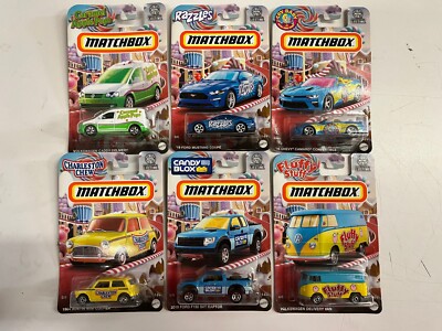New! Complete 6 Car CANDY Set * 2024 Matchbox Candy Series Case B NB77 ...