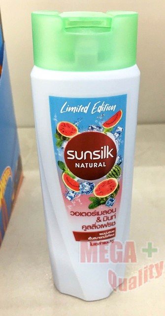 Sunsilk Watermelon Shampoo Natural Mint Cooling Fresh Soft Hair 120ml ...