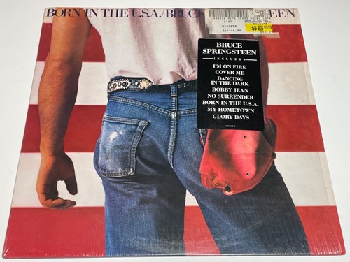 Bruce Springsteen Born In The USA LP OG 1984 Columbia In Shrink w/ HYPE ...