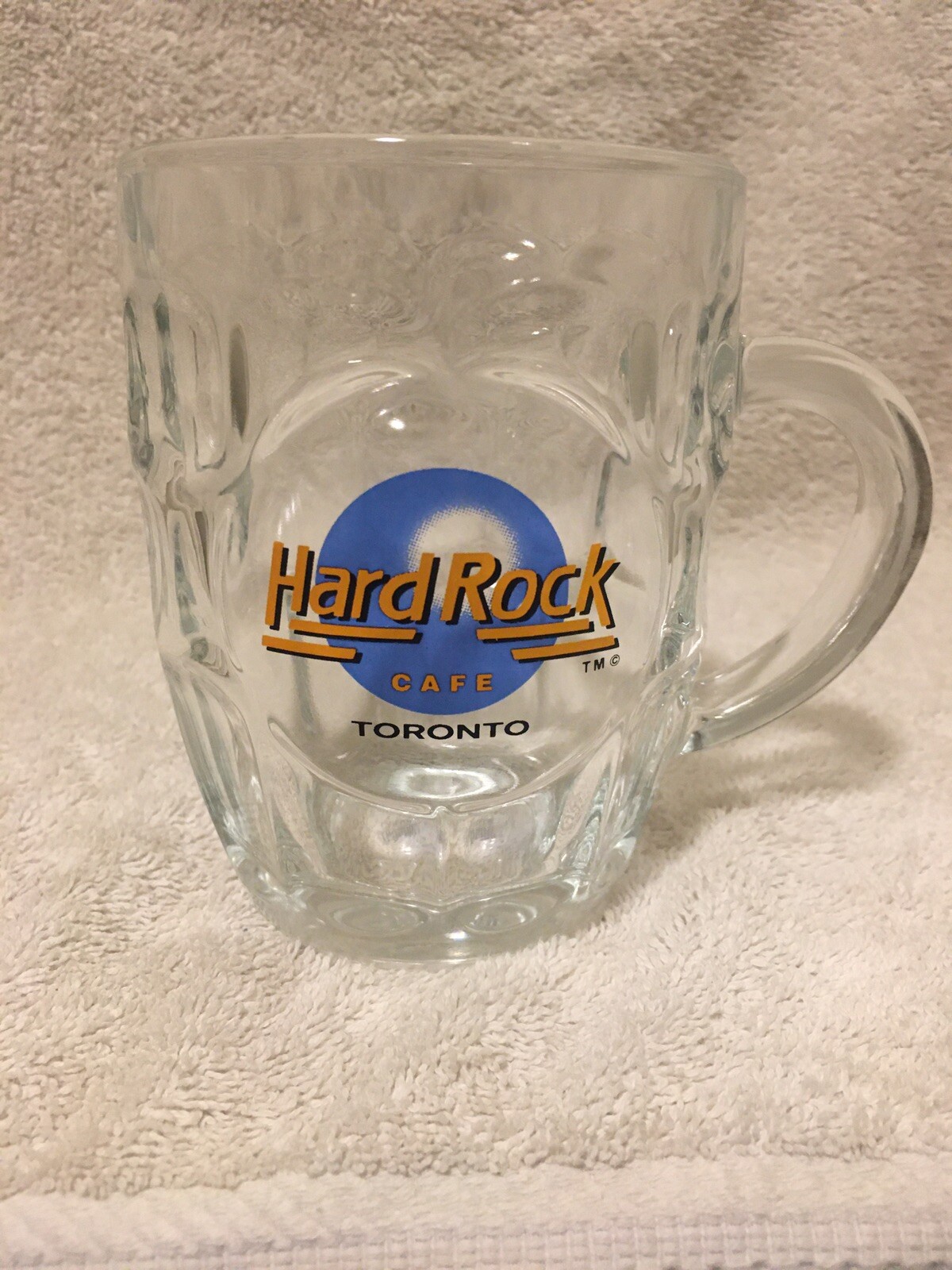 EUC HARD ROCK CAFE Toronto Skydome Pre Unification BEER CUP MUG GLASS ...