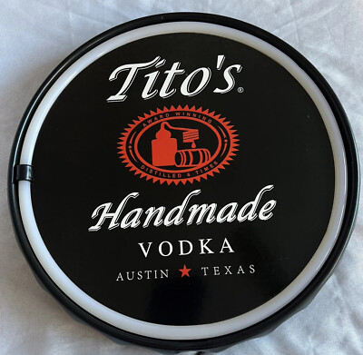 Tito‘s handmade vodka 12” illuminated LED Sign UNBRANDED | eBay