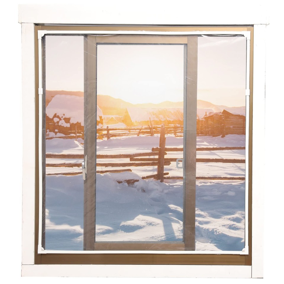 Magnetic Window Insulation kit Heavy Duty Window Insulation Film with ...