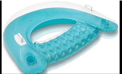 NEW, Intex Sit 'N Float 58in x39 in. Inflatable Lounge, #T11724-248 ...