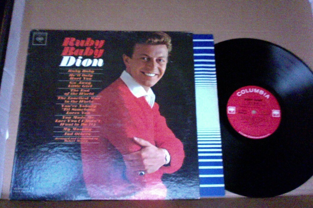 EX/MINT- 1963 Lp album Dion DiMucci Dion & the Belmonts Ruby Baby ...