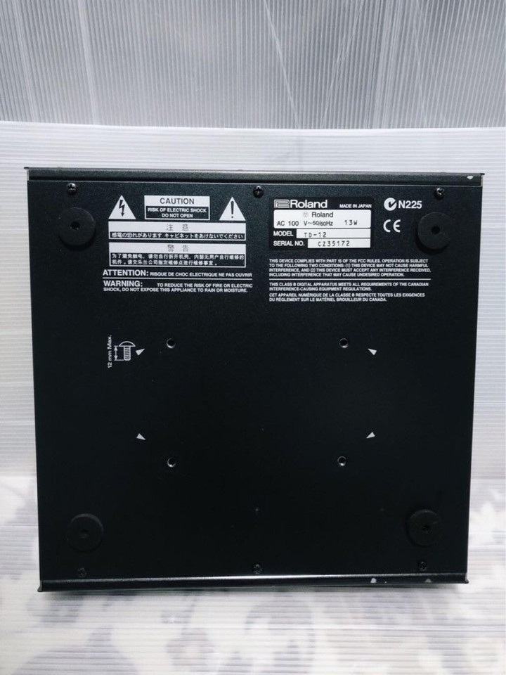 Roland TD-12 V-Drum Percussion Electronic Drum Sound Module | eBay