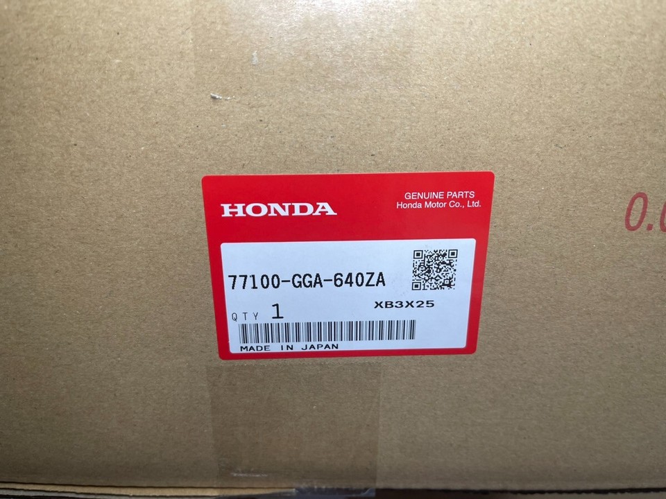 HONDA Genuine RUCKUS SINGLE SEAT ASSY 2012-2020 RED TYPE 2 77100-GGA ...