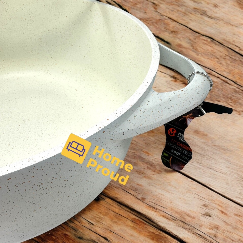 Masterclass Casserole Premium Cookware Collection 11 Inch 6.9 qt Pot ...