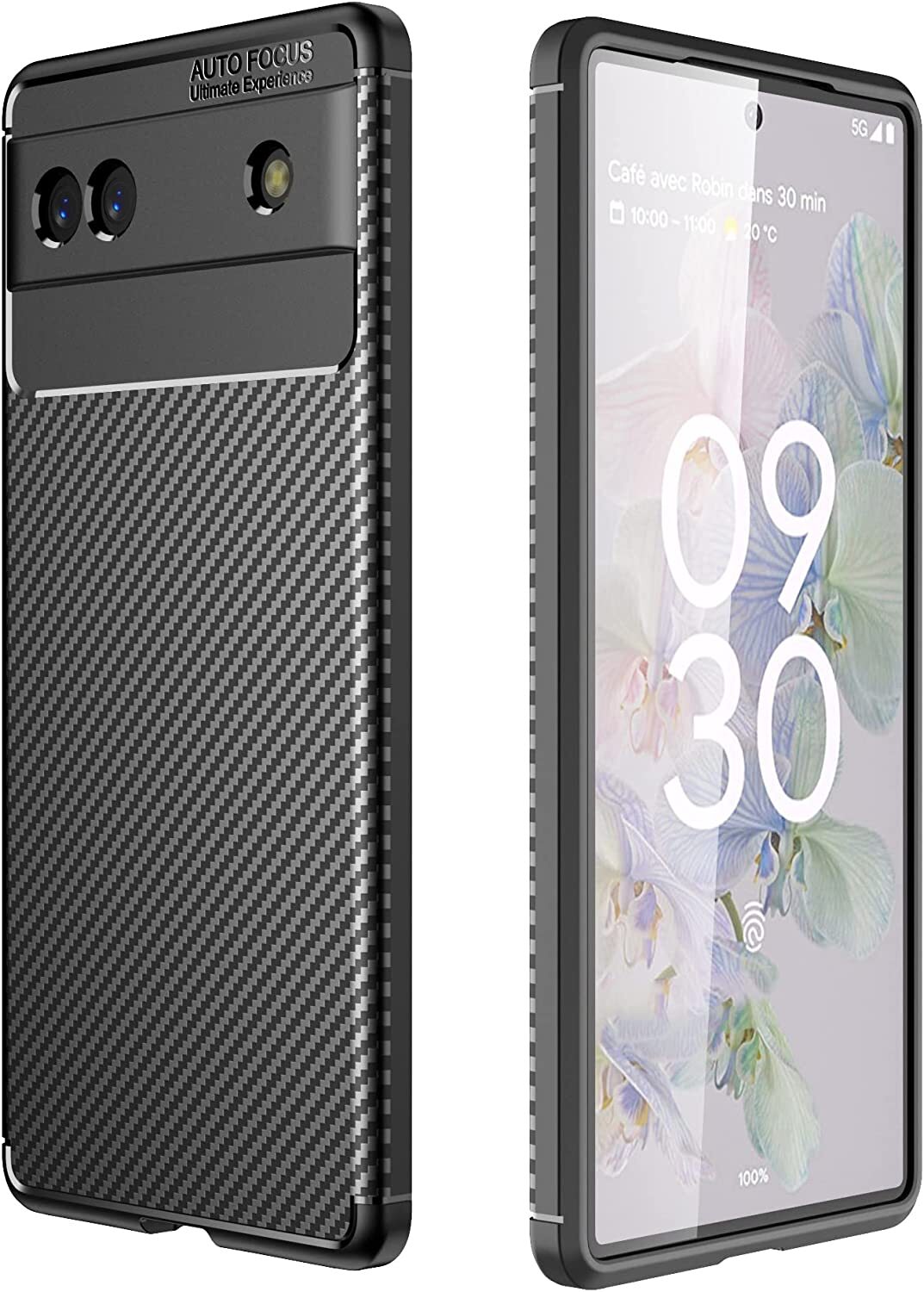 For Google Pixel 6a Case Carbon Gel Cover Ultra Slim Shockproof | eBay