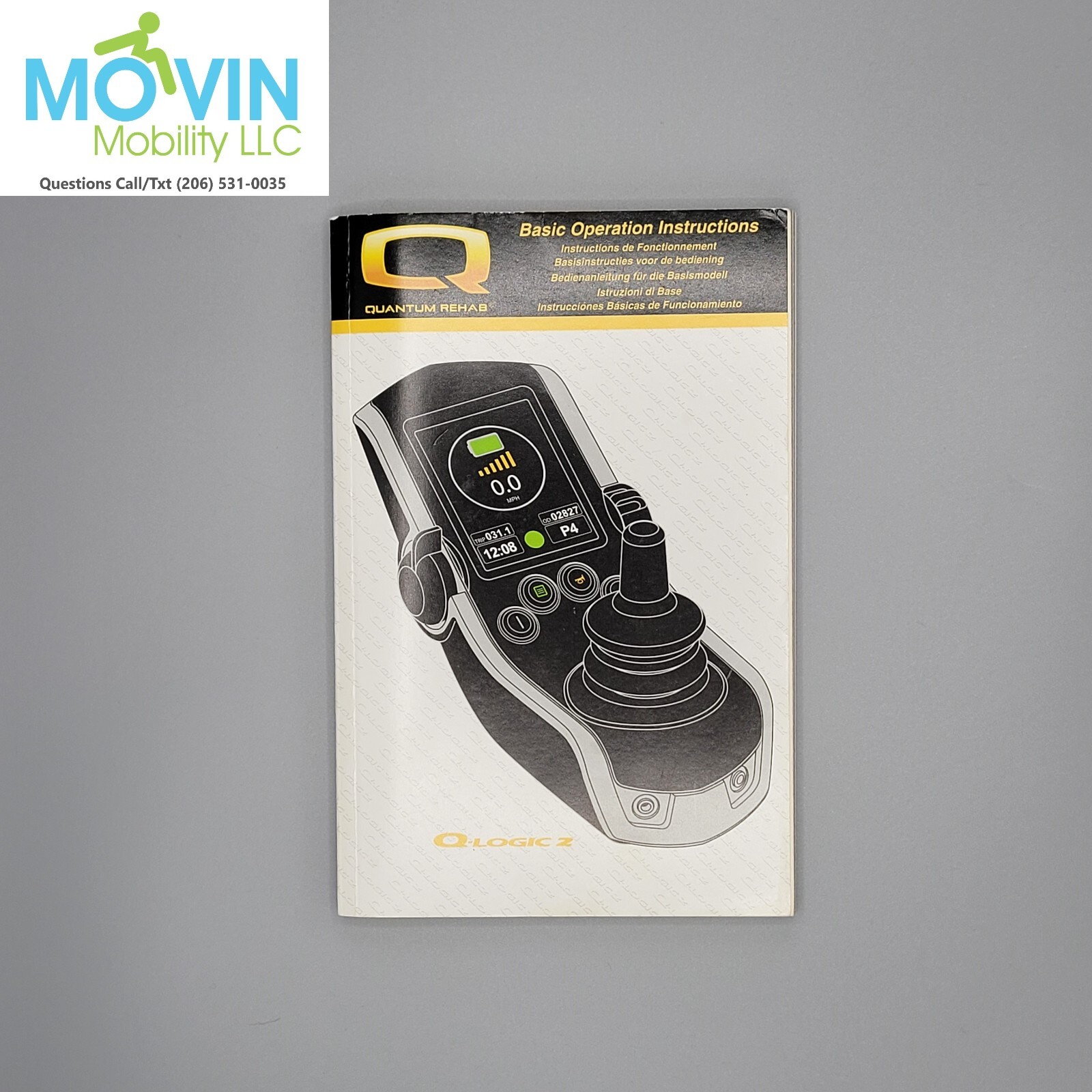 Pride Quantum Basic Operation Instructions for Qlogic 2 Power ...