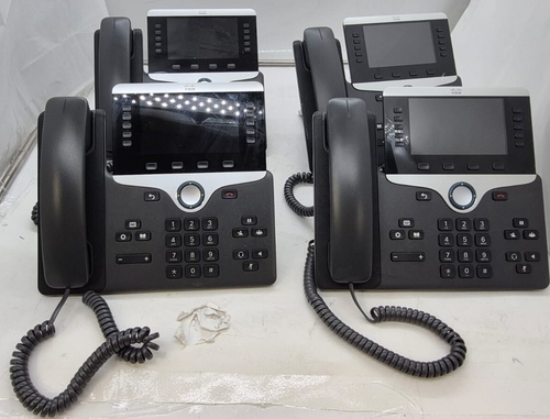 Lot of 4 Cisco CP-8841 VoIP IP Business Office Phone W/ Stand | eBay