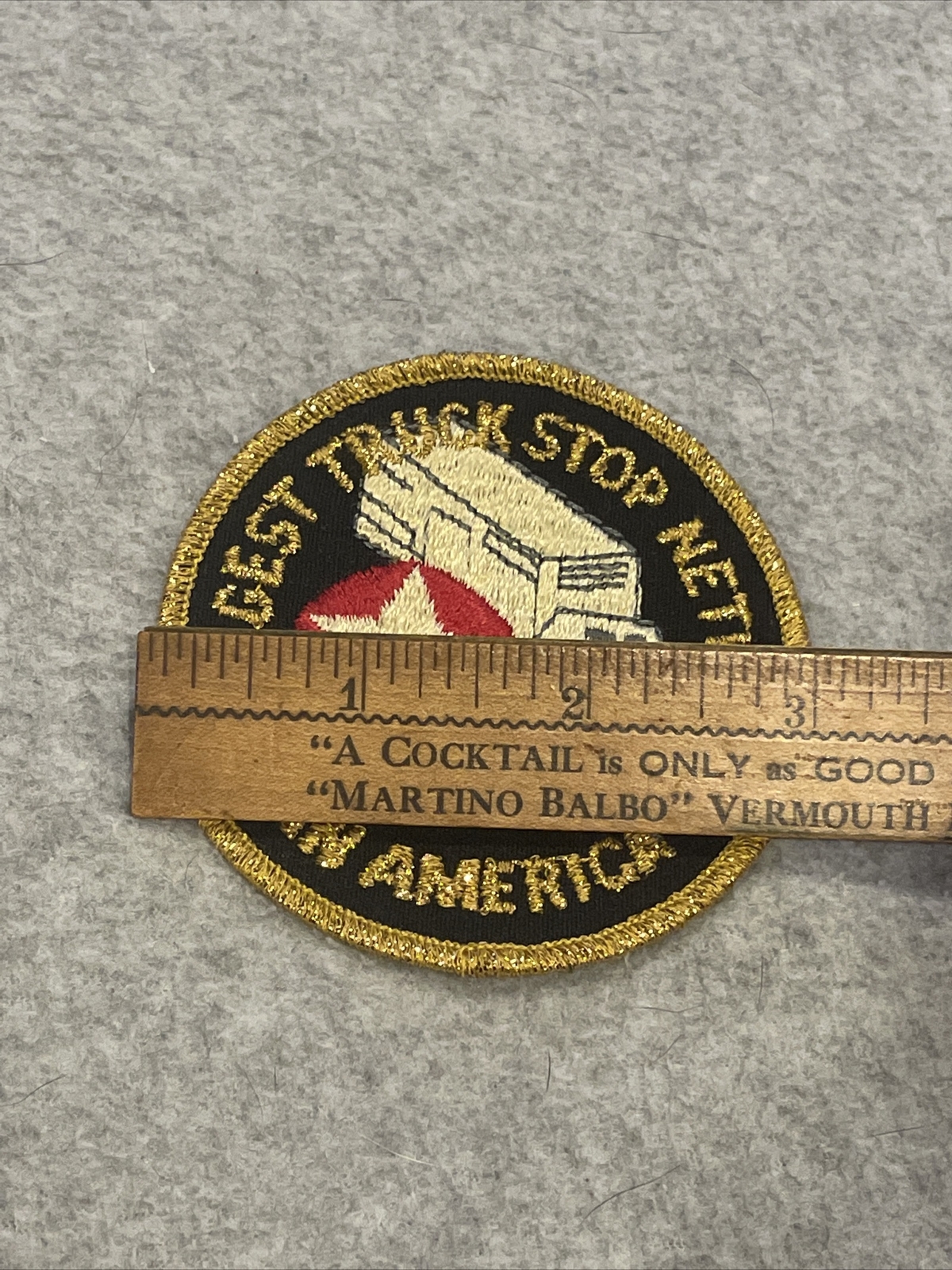 Texaco Gas Truck Stop Network Logo Iron On Patch Trucker Hat Vtg 80s 3 ...