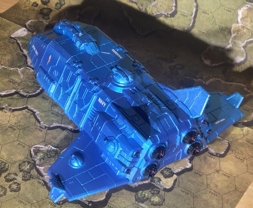 Battletech Mechscale Leopard Dropship Ultimate IS Mercenaries Lance ...