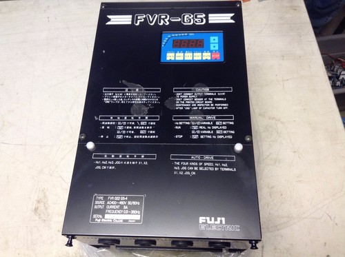 Fuji Electric FVR022G5-4 5 Amp VFD Motor Drive FVR 022 G5-4 FVR022G54 ...
