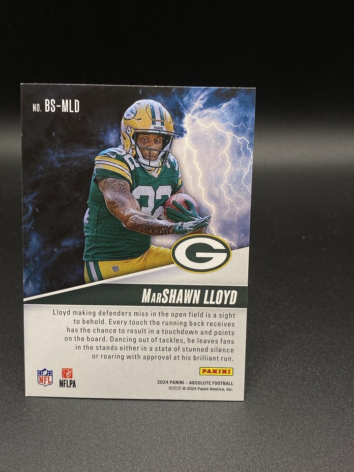 2024 Panini Absolute - By Storm Marshawn Lloyd #BS-MLD (RC) | eBay